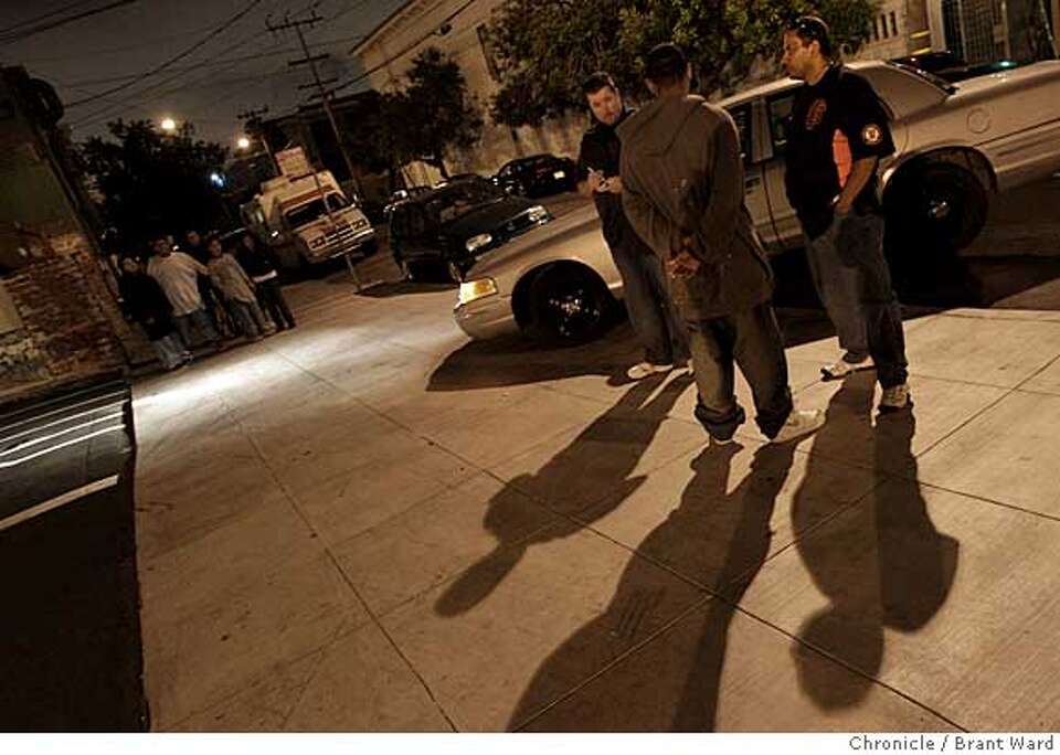 Gang officer prefers talking to applying handcuffs