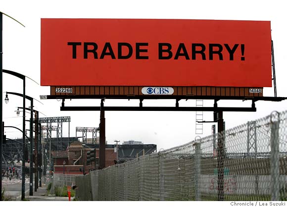 Bonds sign is a work in progress