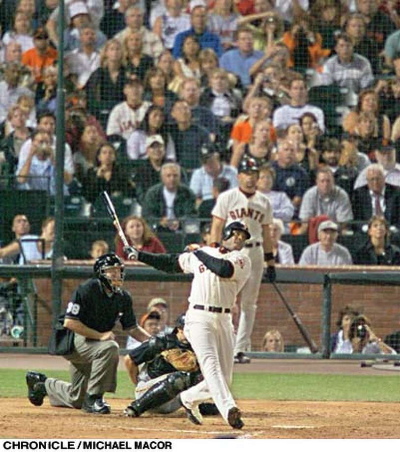 Barry Bonds' 600th Home Run - SFGate