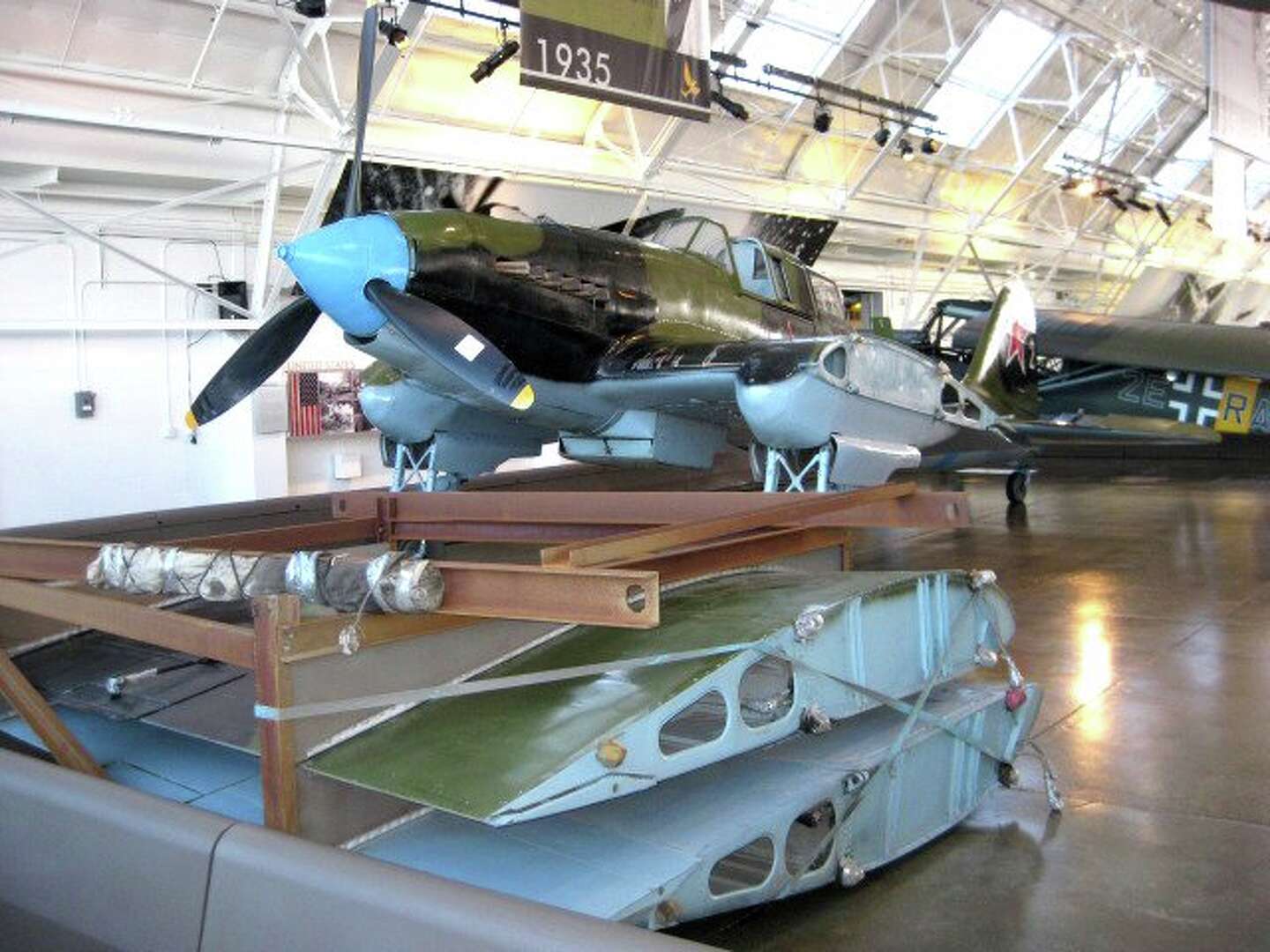 Unique WWII Soviet fighter reassembled in Everett