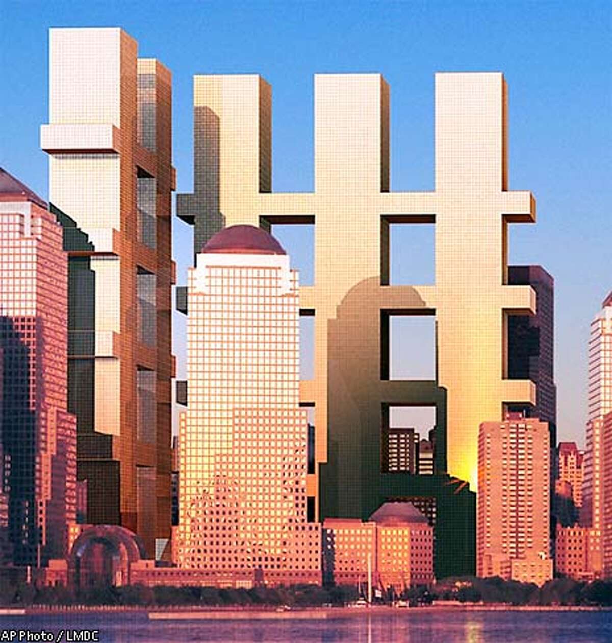 9 wildly diverse plans for Trade Center site