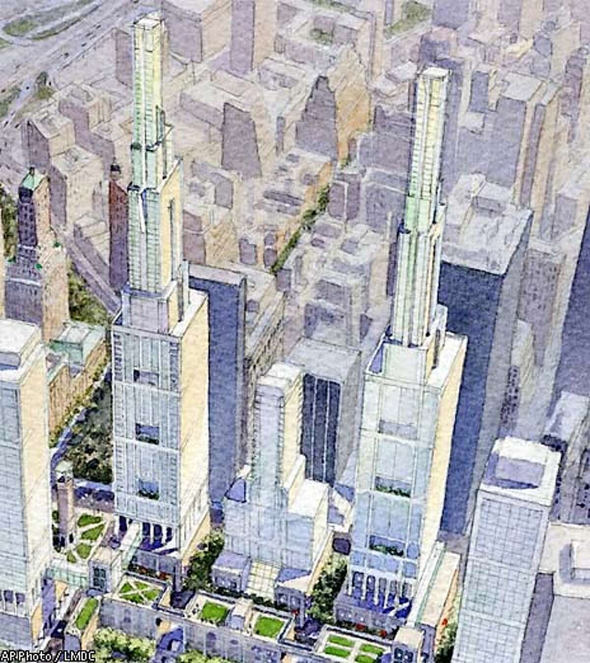 9 wildly diverse plans for Trade Center site