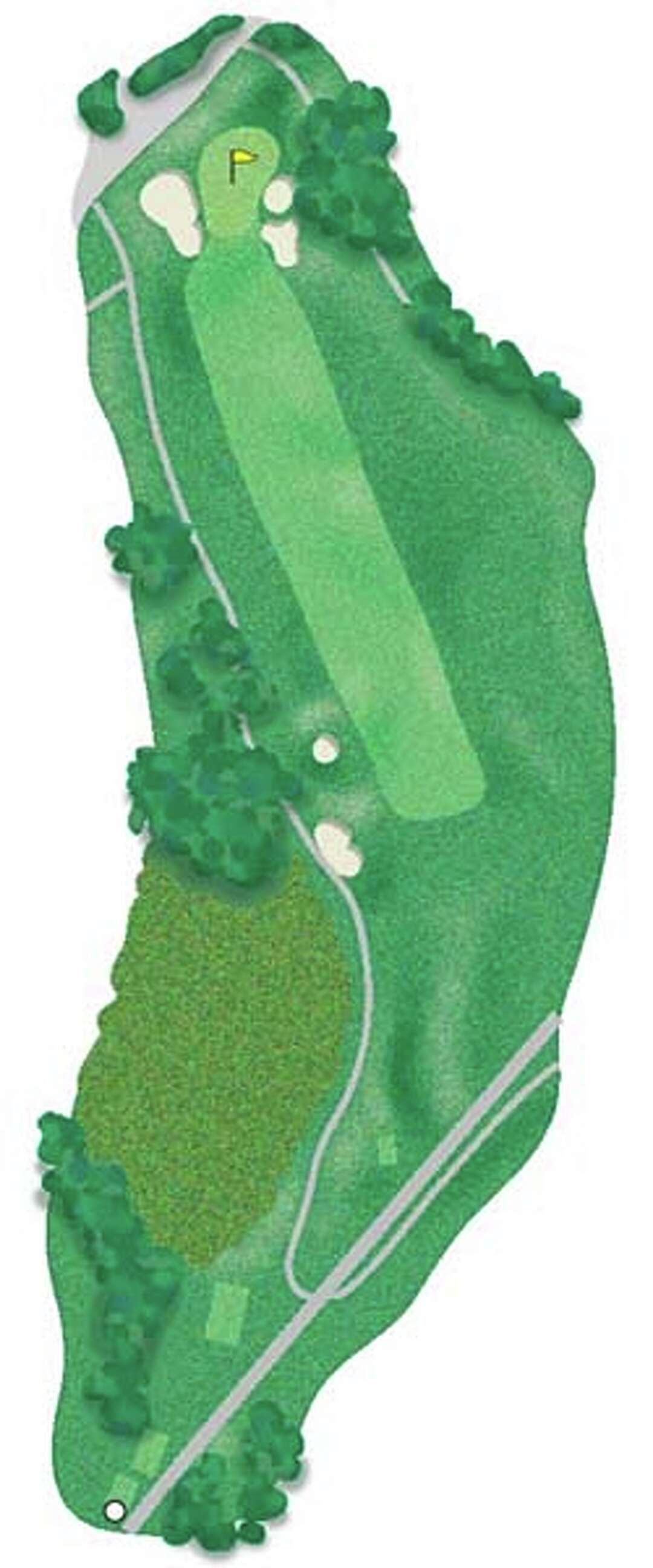 THE HOLE LAYOUT OF PEBBLE