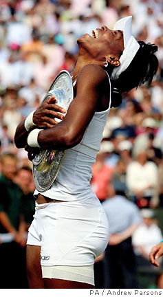 Venus at her zenith / Now a 'mature' 27, Williams nears perfection