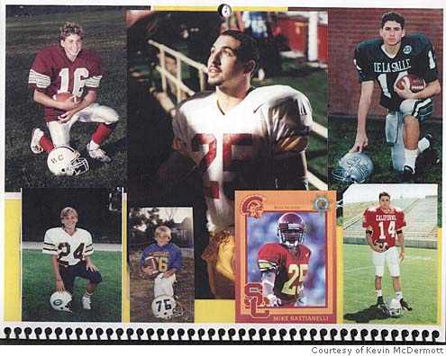 AN UNSETTLED LIFE / Perfect in high school, football star strived for ...