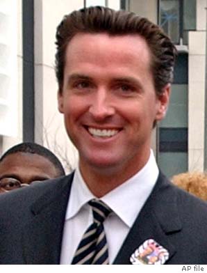 Newsom takes city officials on tour of Hunters Point project