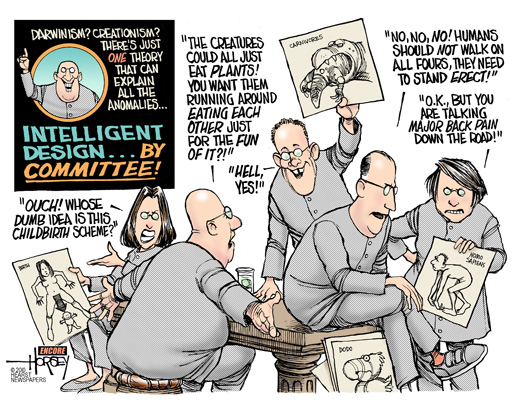 Intelligent design ... by committee!