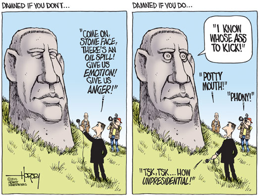 Damned if you don't, damned if you do