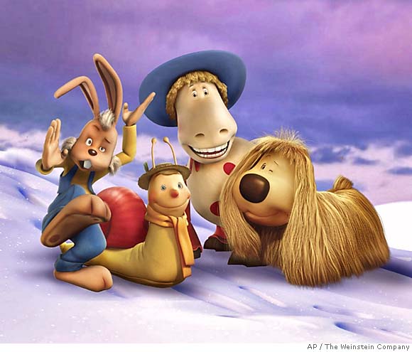 Recycled gags, sorry story line dog 'Doogal' -- and waste the talents ...