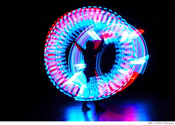 Delighted by lights in 'Luma'