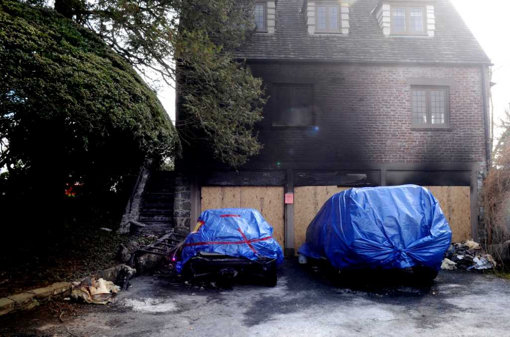 Mini Cooper caused fire at former selectman's garage