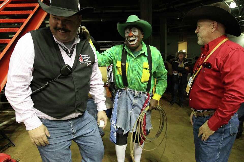 Rodeo clown Leon Coffee