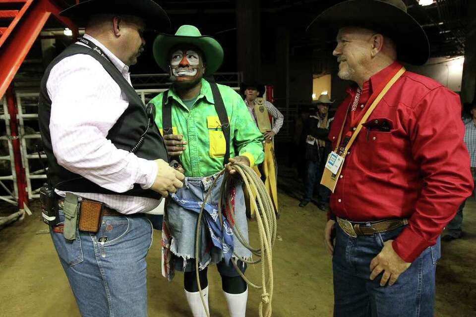 Rodeo clown Leon Coffee