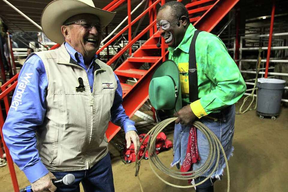 Rodeo clown Leon Coffee