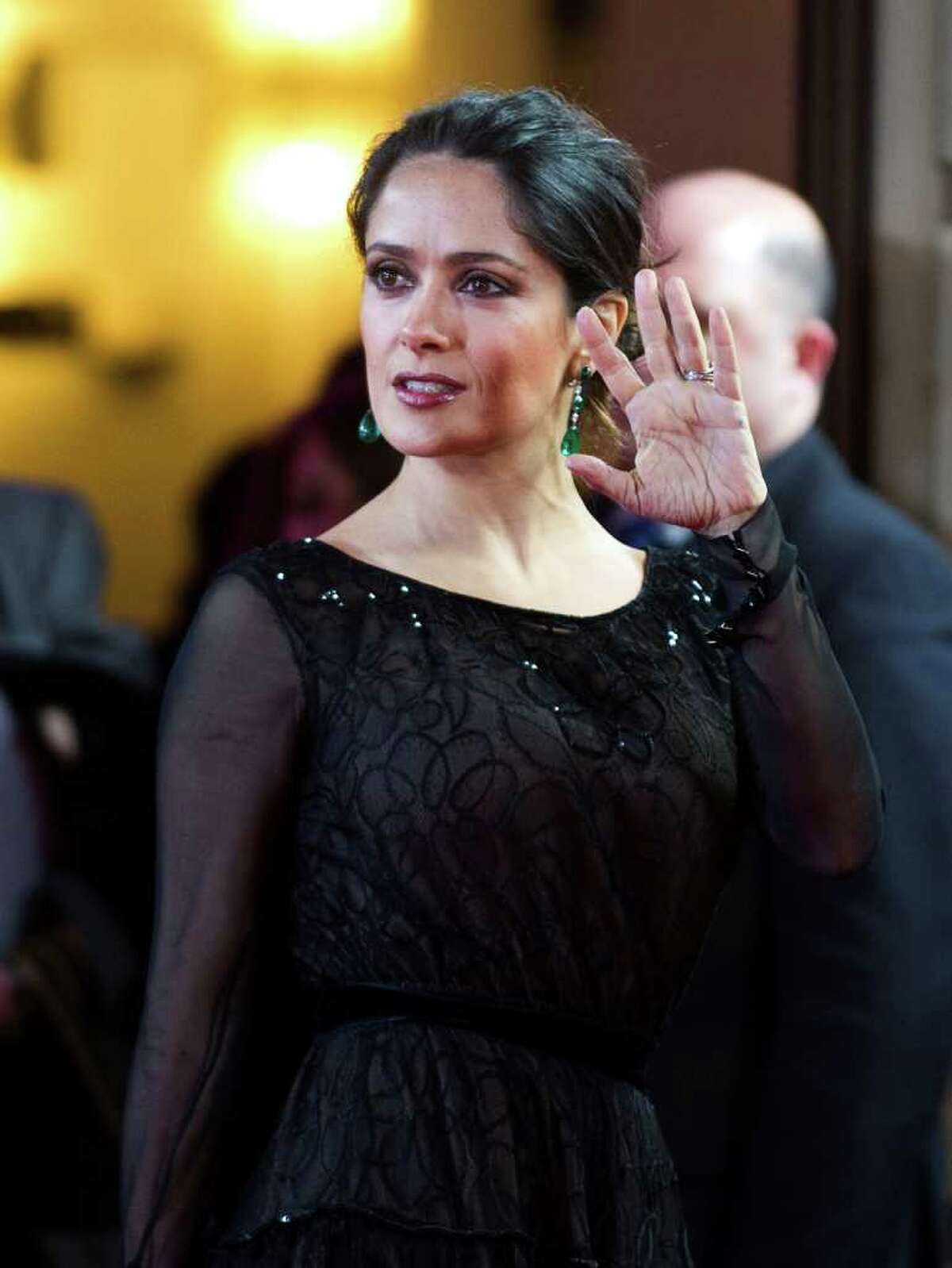 Ay, Salma, hurry up — we need a role model