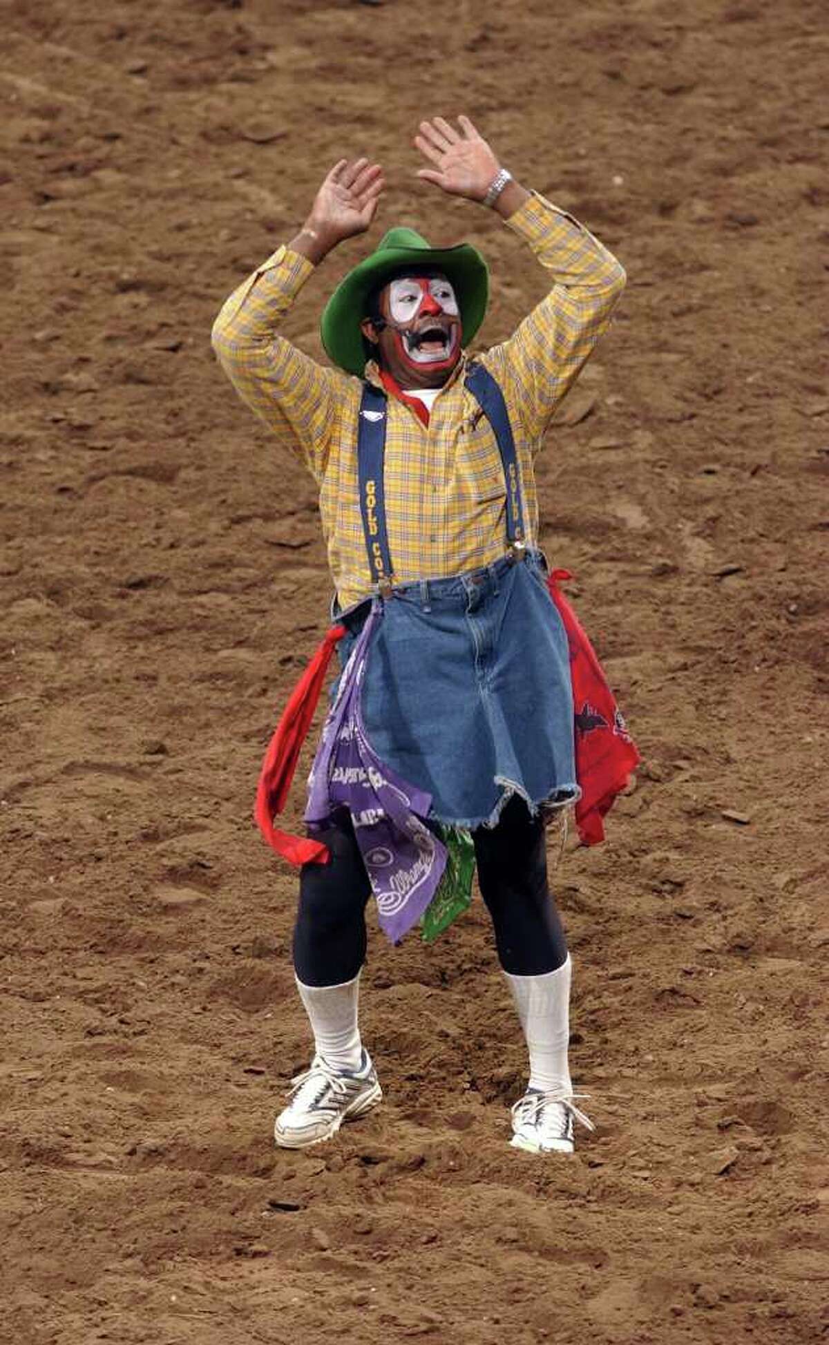 This clown gets plenty of laughs, danger on job