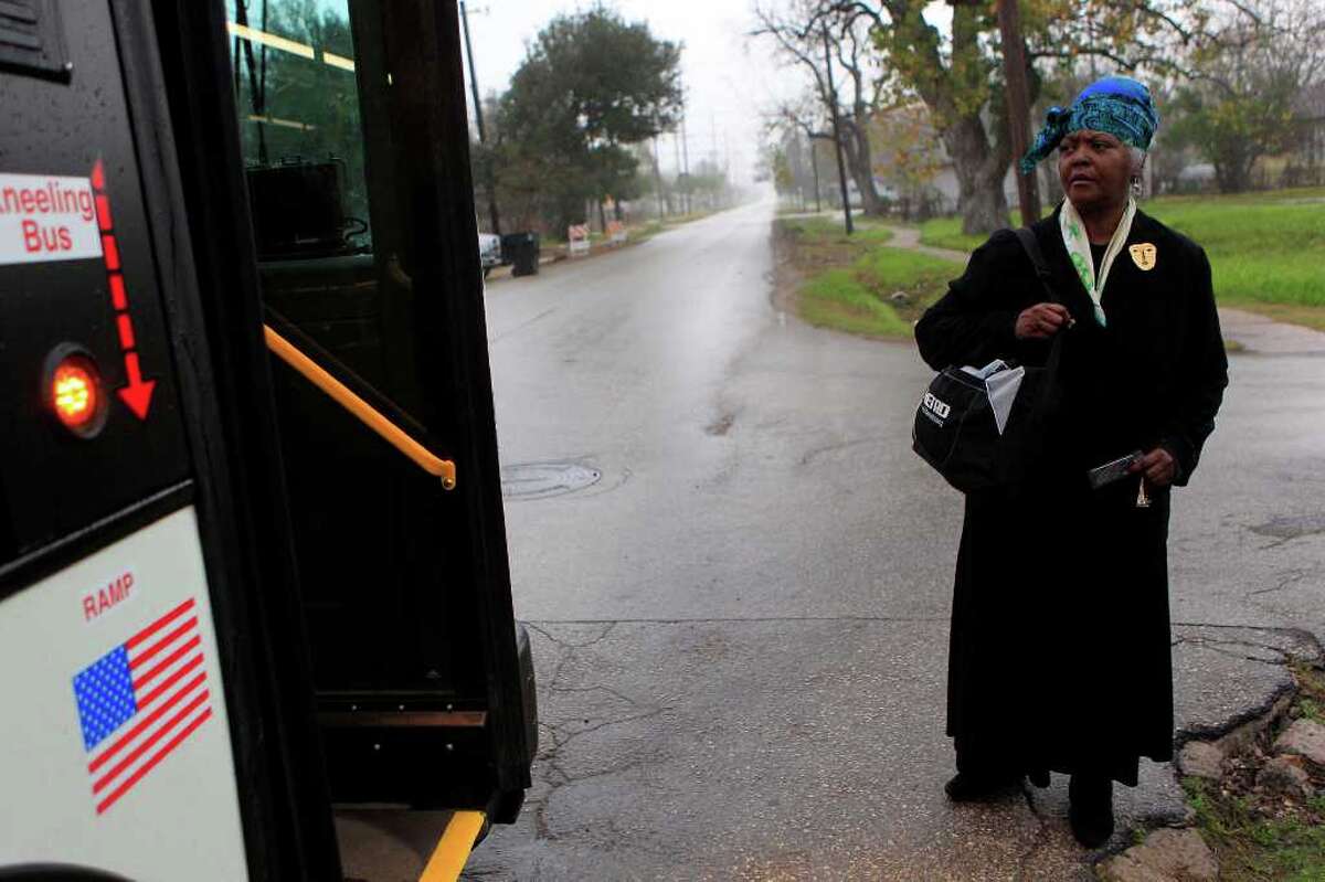 Janis Scott, Houston's bus lady, fights for her transit lifeline