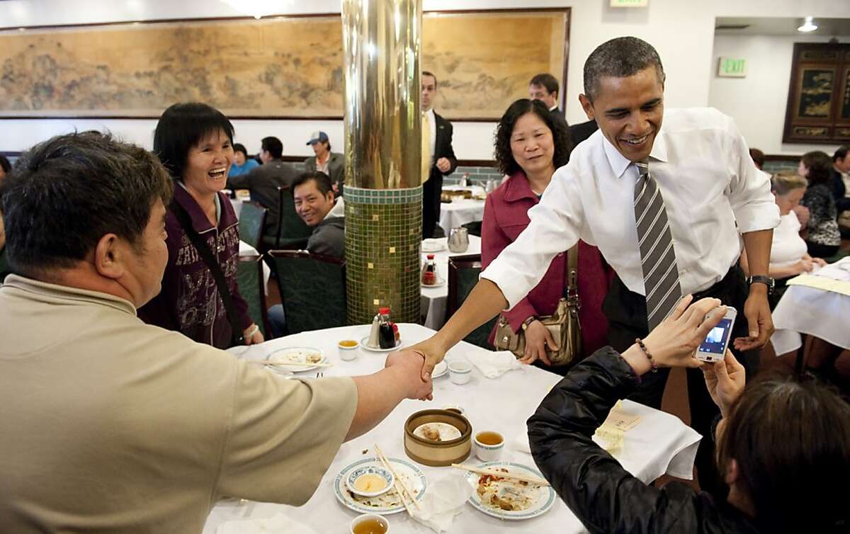 Obama at restaurant that still serves shark fin