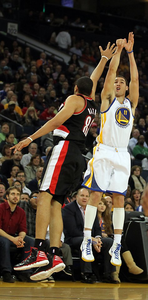 Warriors' Klay Thompson growing into a top shooter