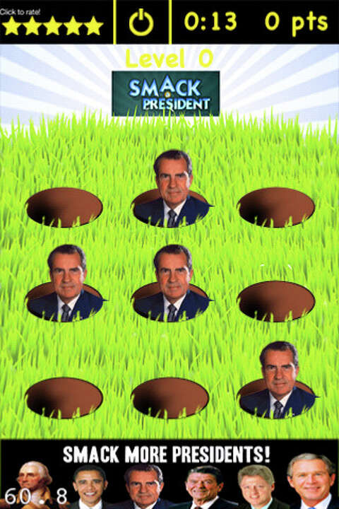 Play games with the presidents with these apps