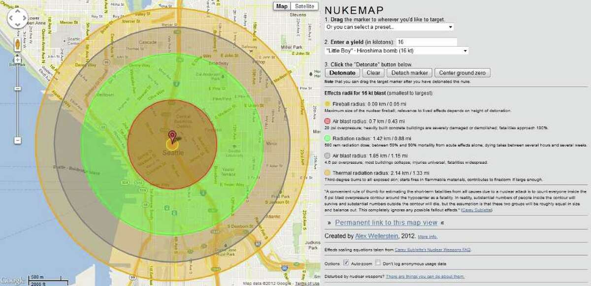 What a nuke would do to Seattle