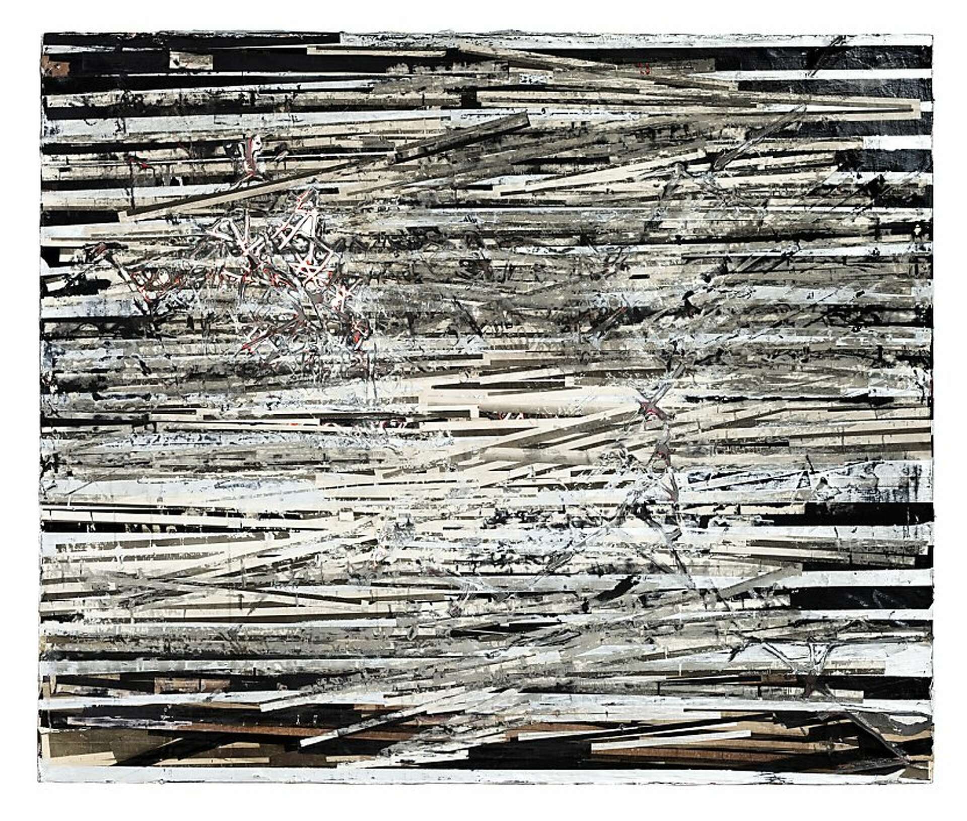 Mark Bradford review: Paper pieces at 2 museums