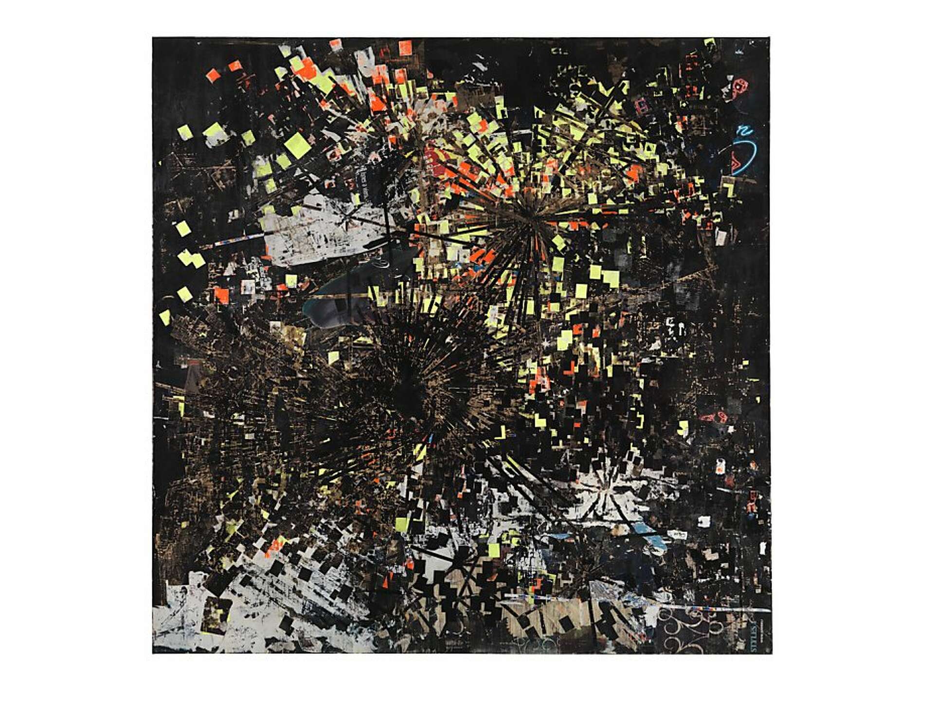 Mark Bradford review: Paper pieces at 2 museums