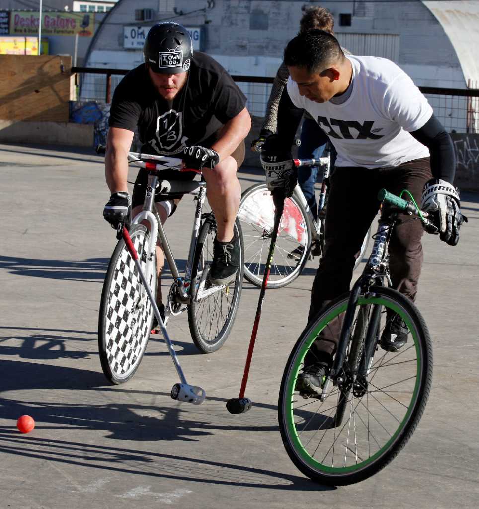 Grab a bike, polo has arrived