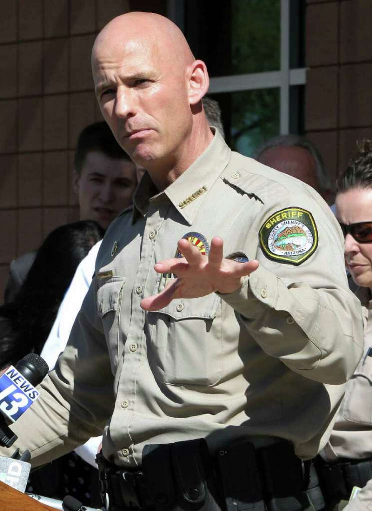 Arizona sheriff says he's gay after misconduct claims