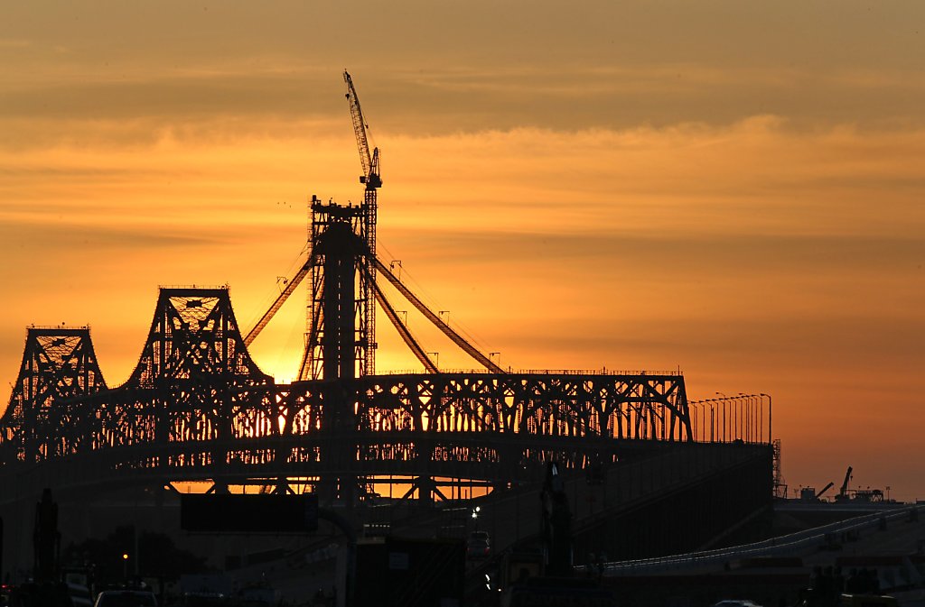 Timeline of the Bay Bridge construction