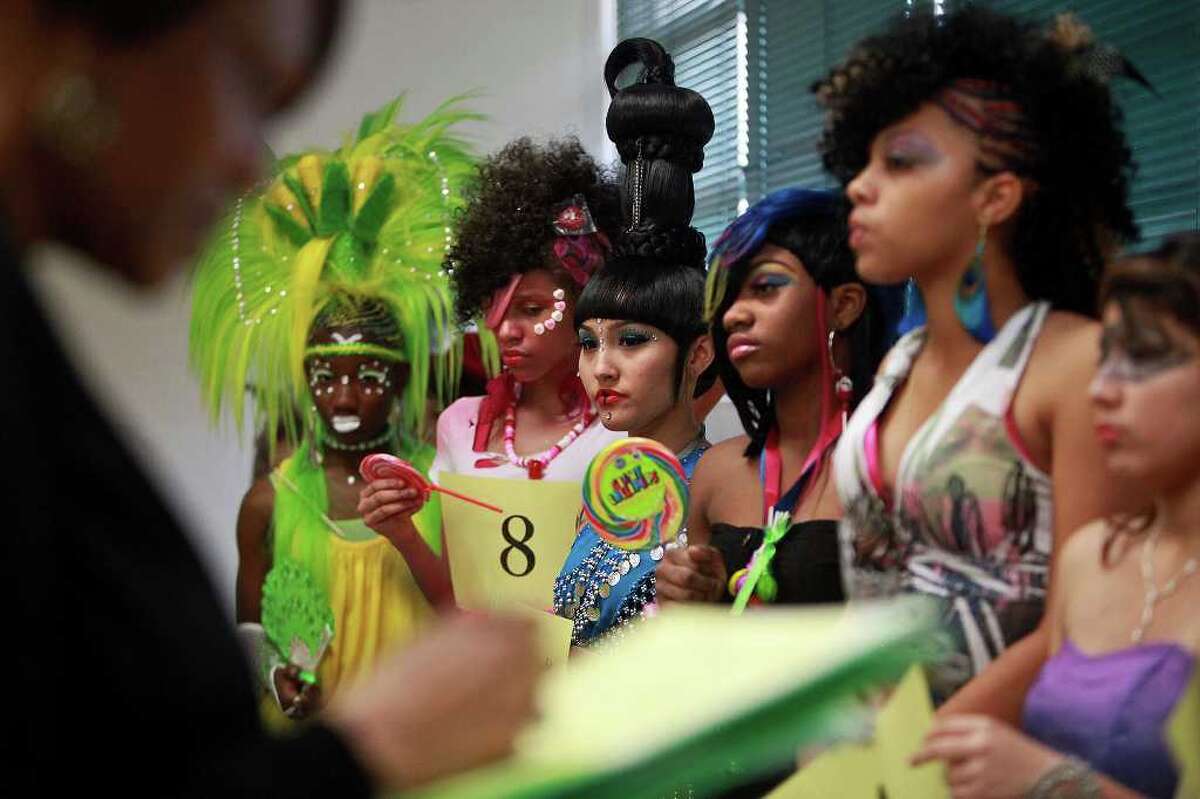 Sam Houston fantasy hair competition