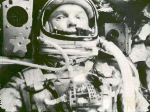 The story behind the 'fireflies' that astronaut John Glenn saw in space