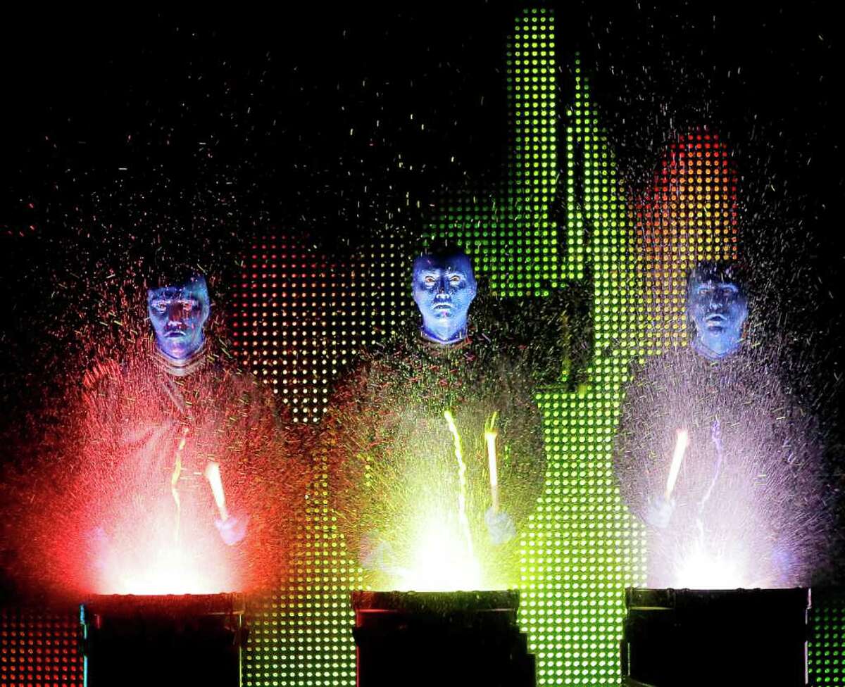 ‘Blue Man Group’ stage show rocks the Majestic