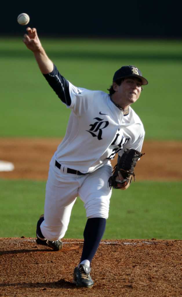 Rice pitcher makes first start since Tommy John surgery