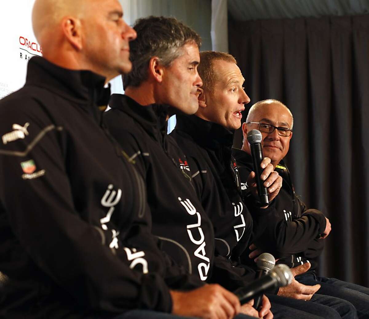 Oracle Racing shows off America's Cup effort