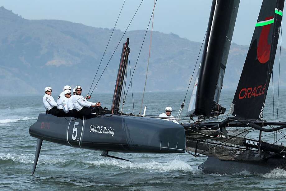 Oracle Racing shows off America's Cup effort - SFGate