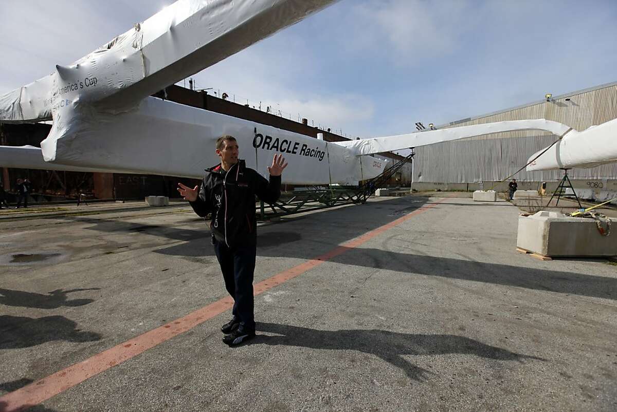 Oracle Racing shows off America's Cup effort