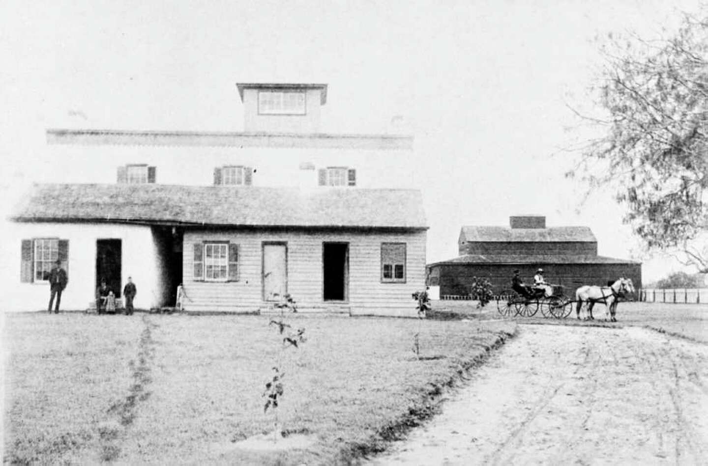 King Ranch's grand Main House, built by San Antonio architects ...