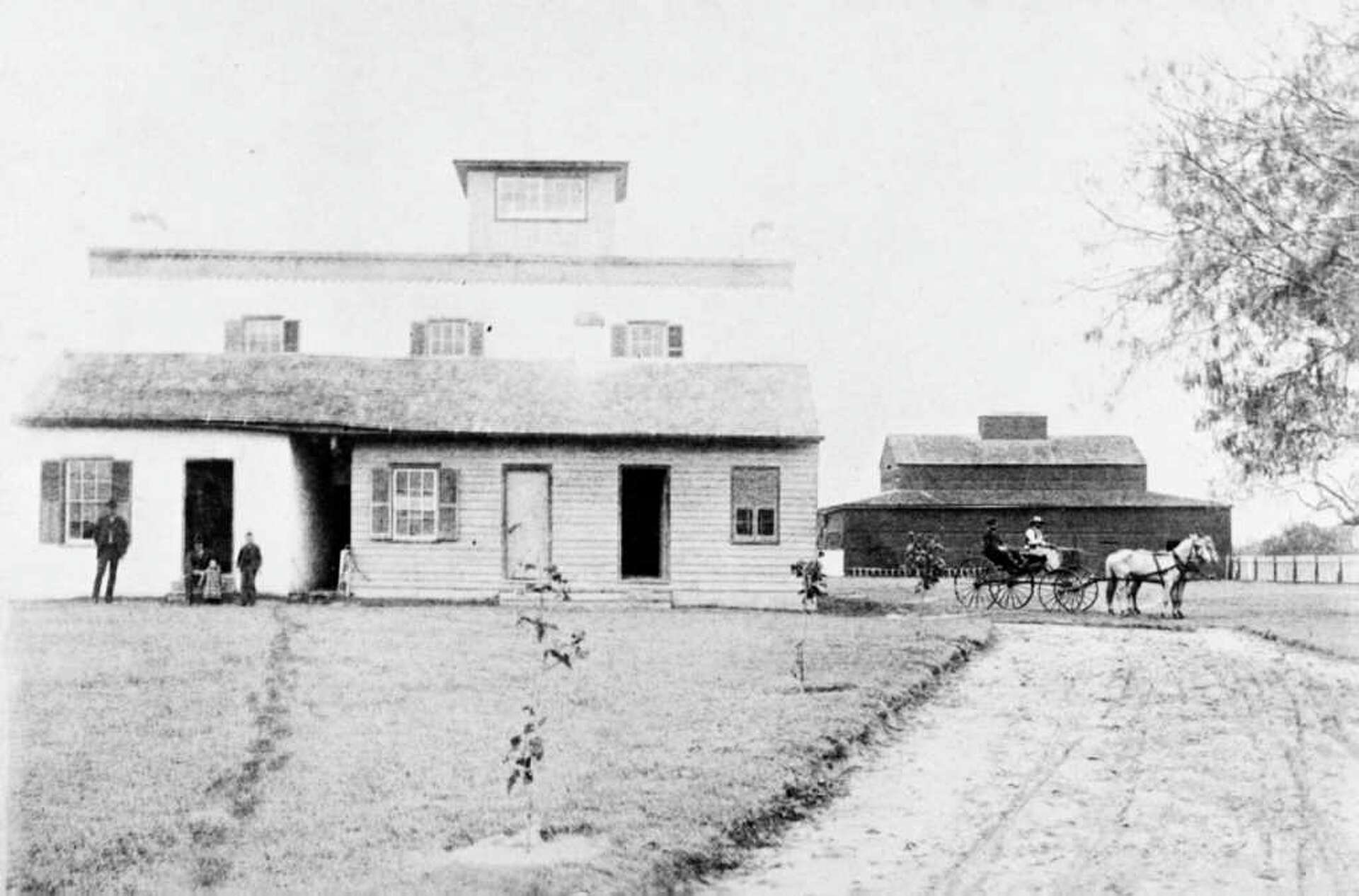 King Ranch's grand Main House, built by San Antonio architects ...