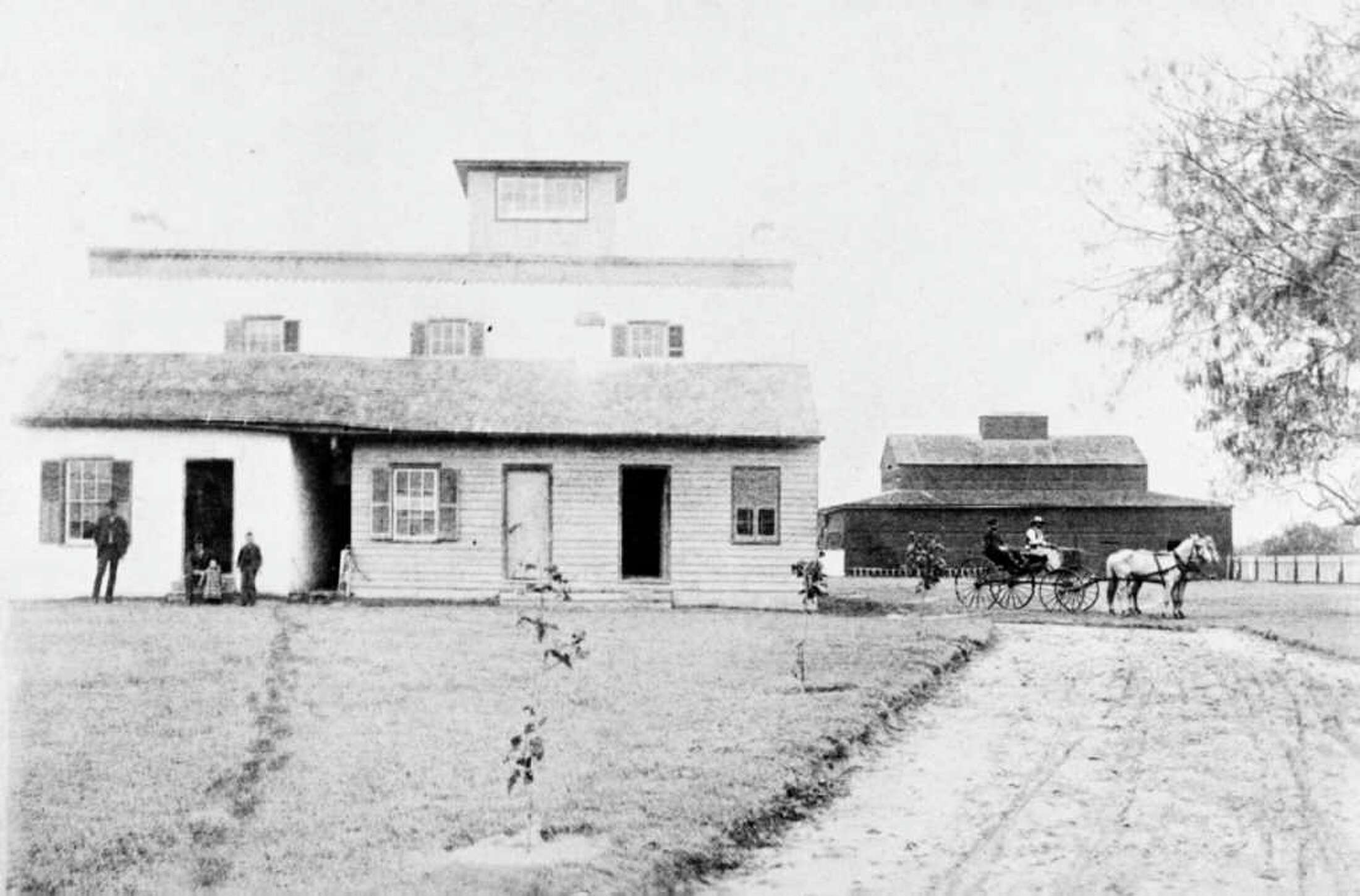 King Ranch's grand Main House, built by San Antonio architects ...