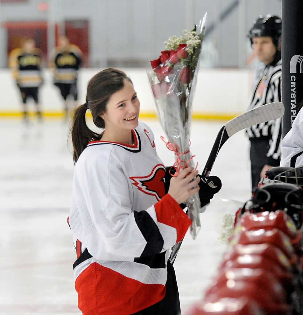 A senior moment: Three Cardinals are honored as their time on the ice ...