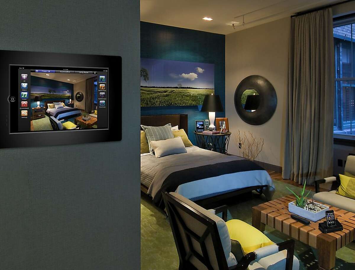 Smart homes controlled by tablets, mobile phones