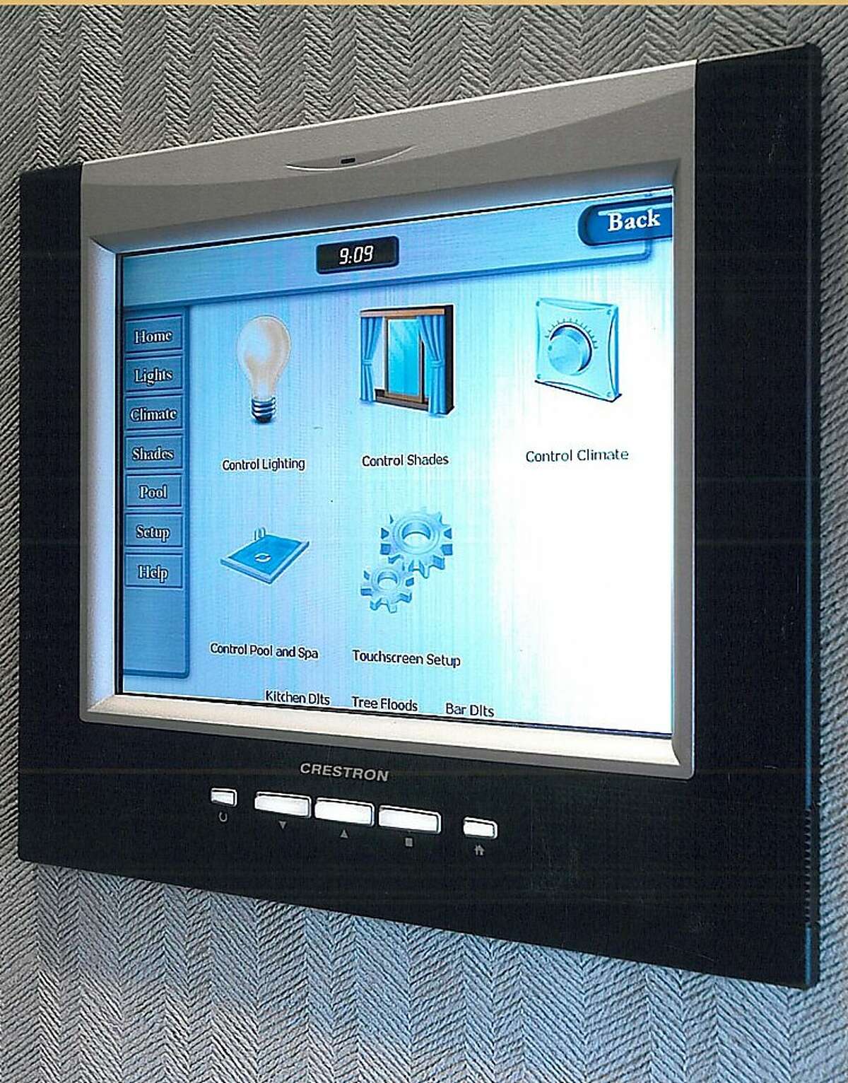 Smart homes controlled by tablets, mobile phones