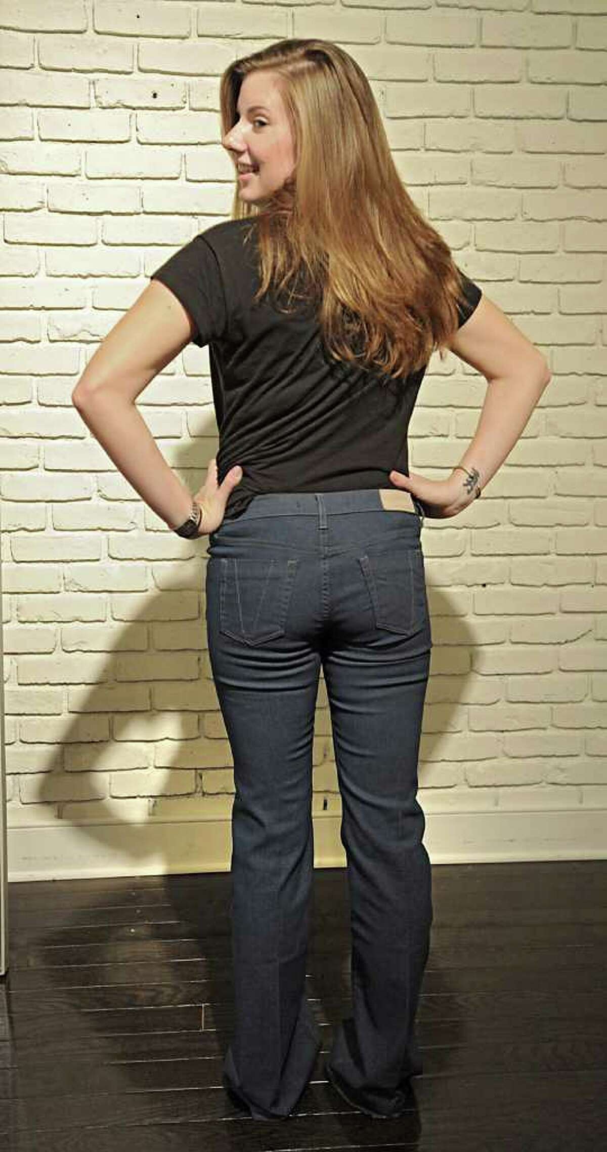 Do these jeans make me look...