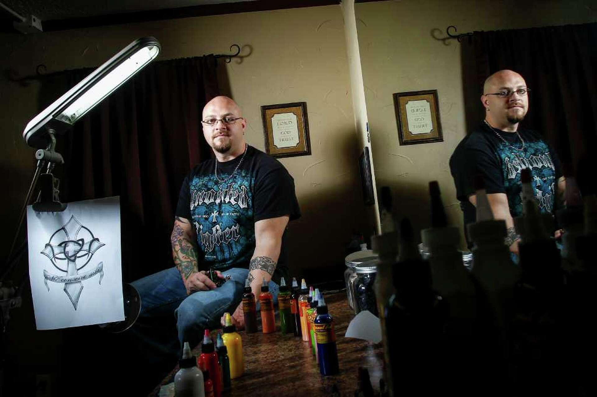 Tattoo artist finds his ministry in ink