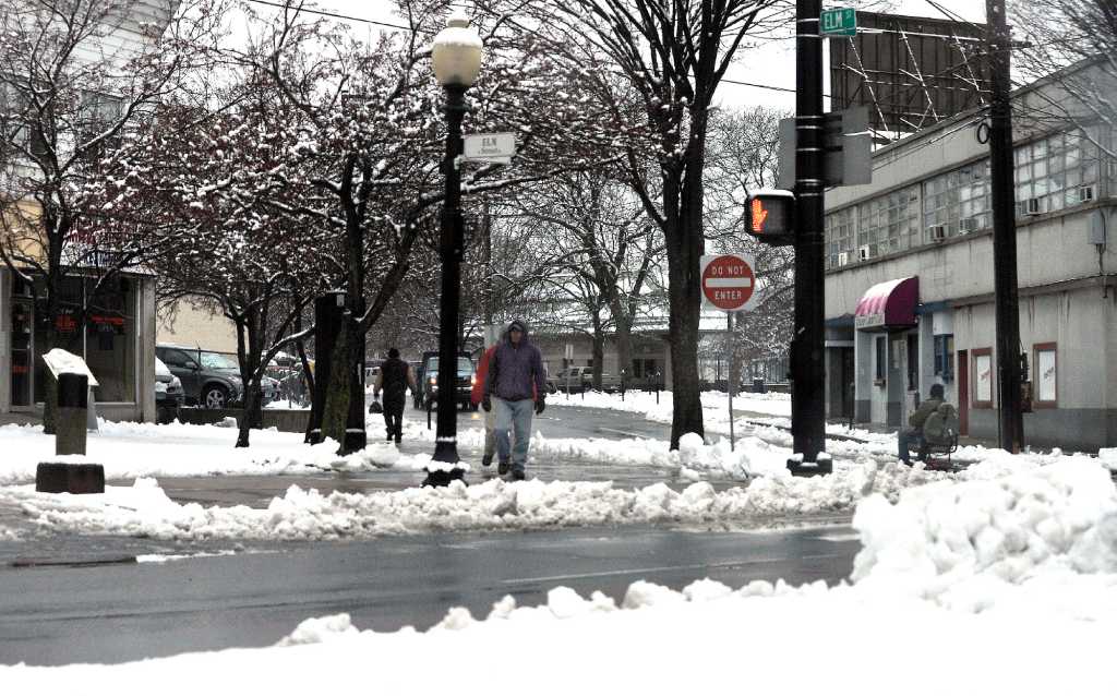 Surprise snow hits region