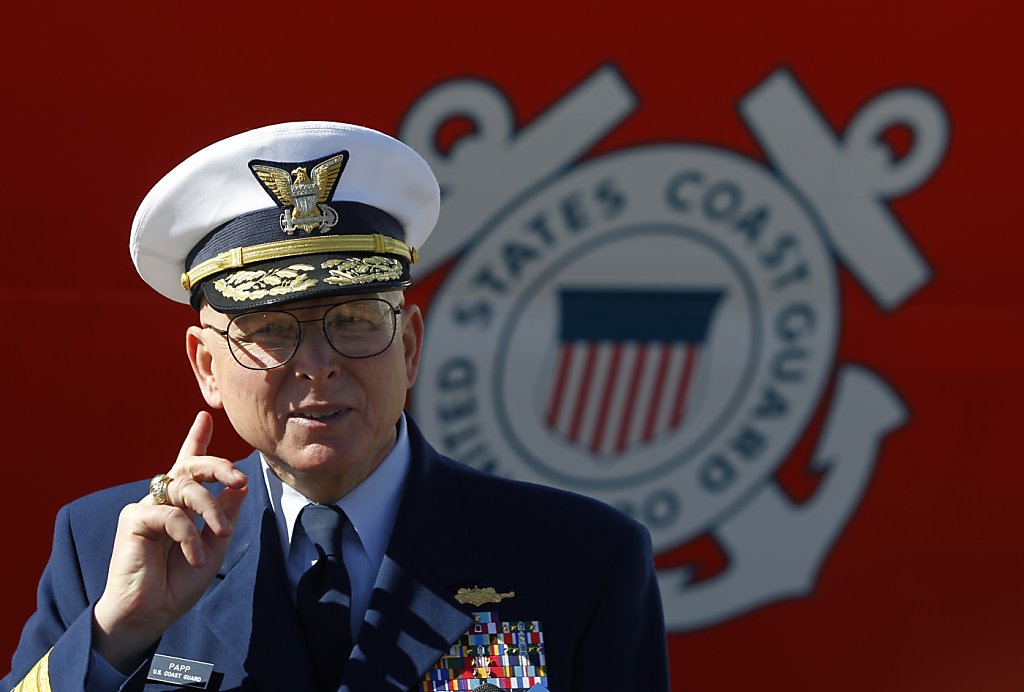 U.S. Admiral Robert Papp selects Alameda to give his address