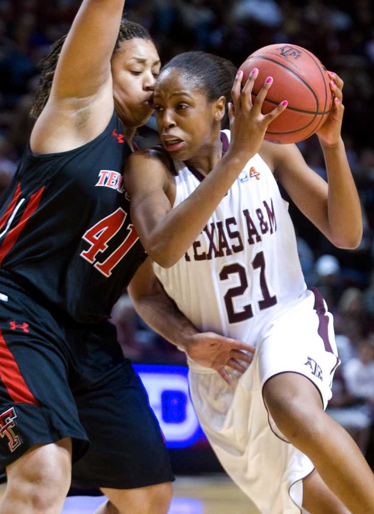 Aggies quickly handle Lady Raiders