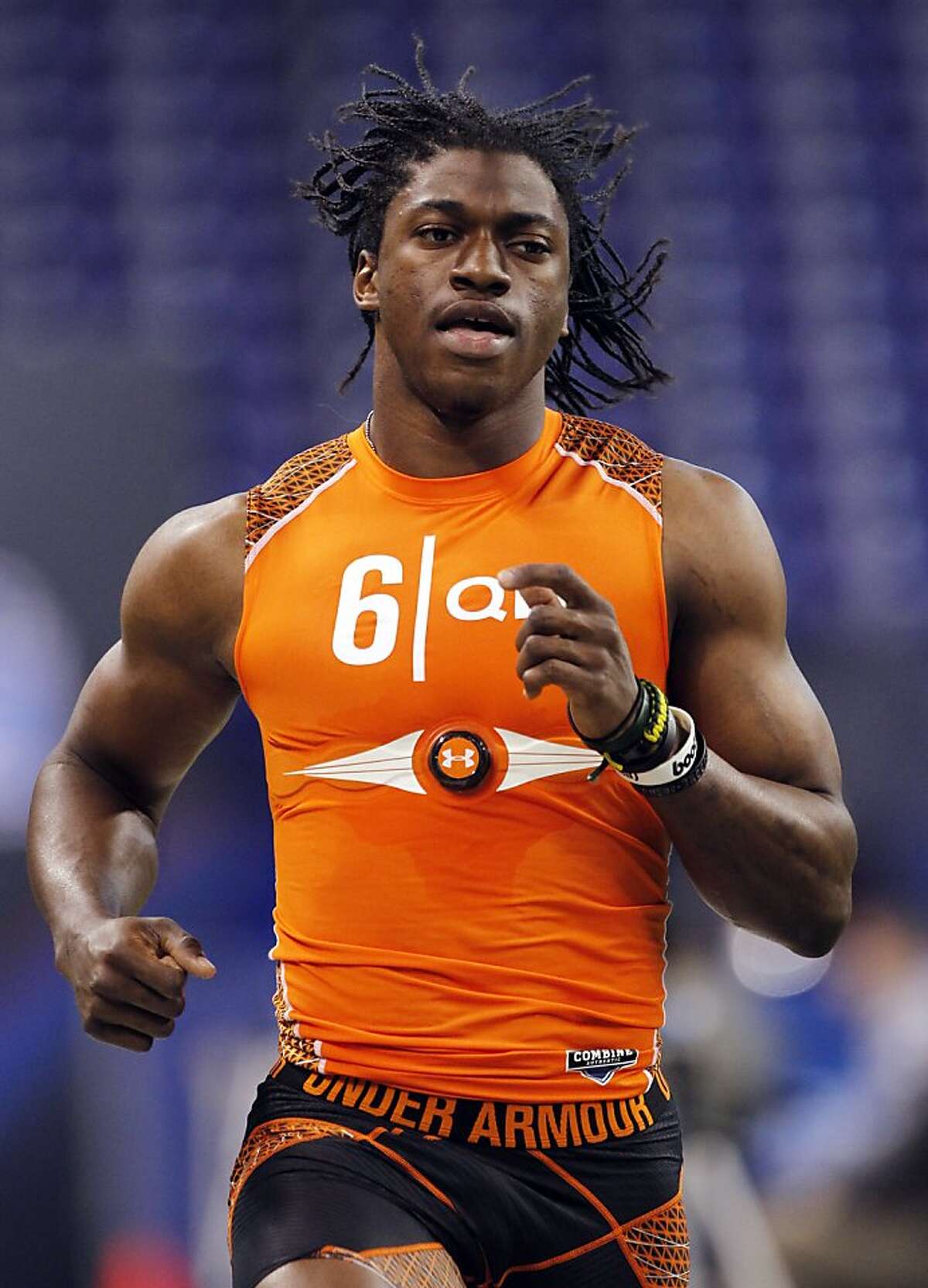 Robert Griffin III fastest QB at combine