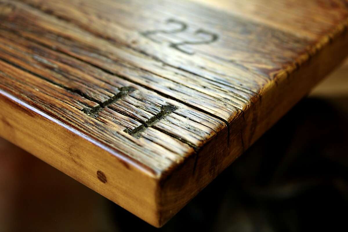 Companies craft recycled wood into coveted items